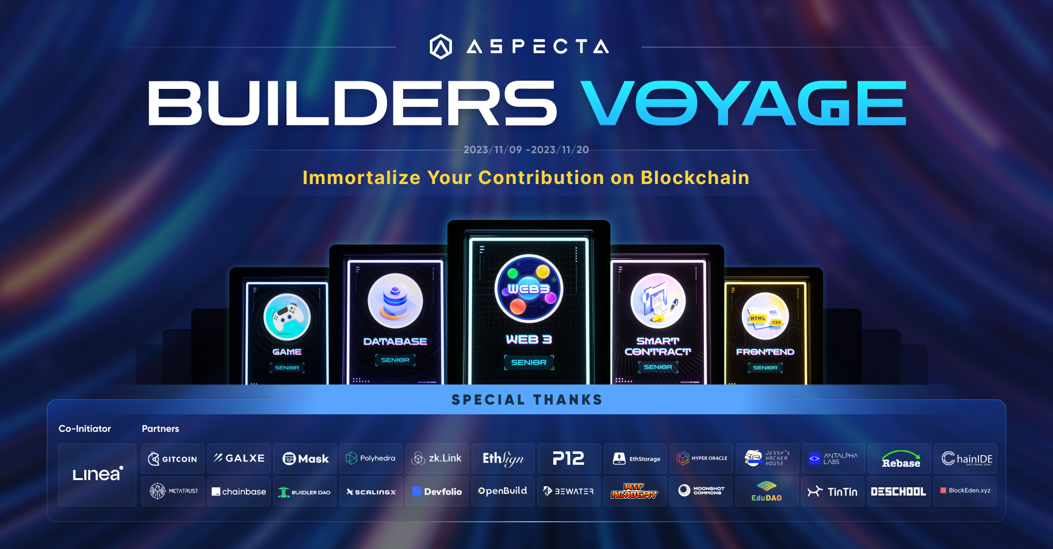 Builders Voyage | Aspecta